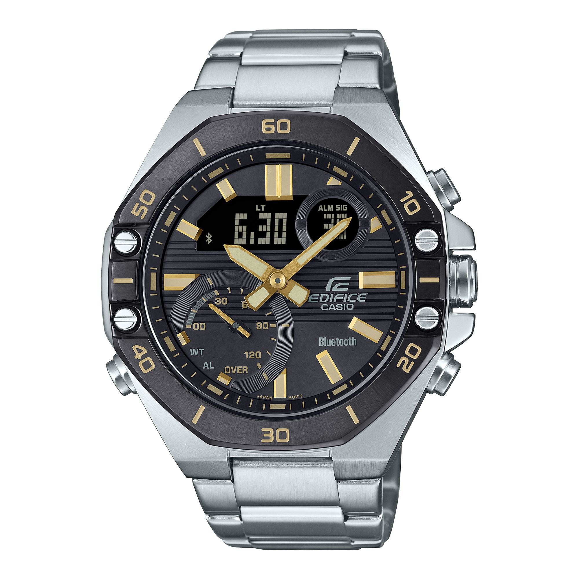 ECB-10DB-1A9 Casio Edifice x Smartphone Link ft. Octagonal Men Casual ...