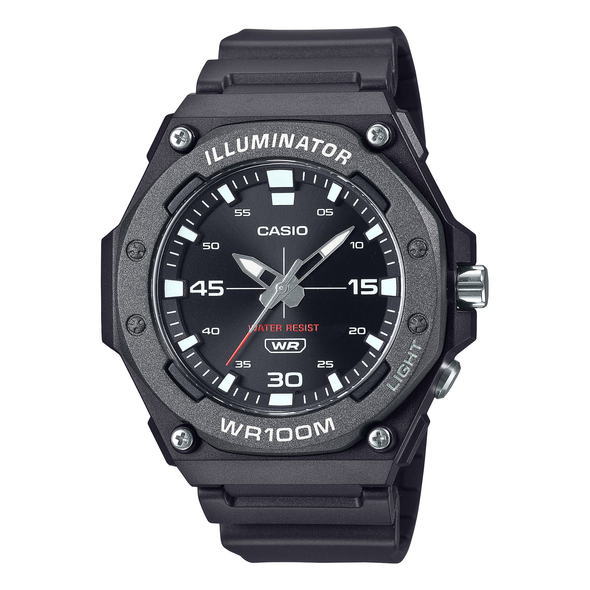 MW-620H-1A Casio General x Analog ft. Illuminator Men Casual Hexagon ...