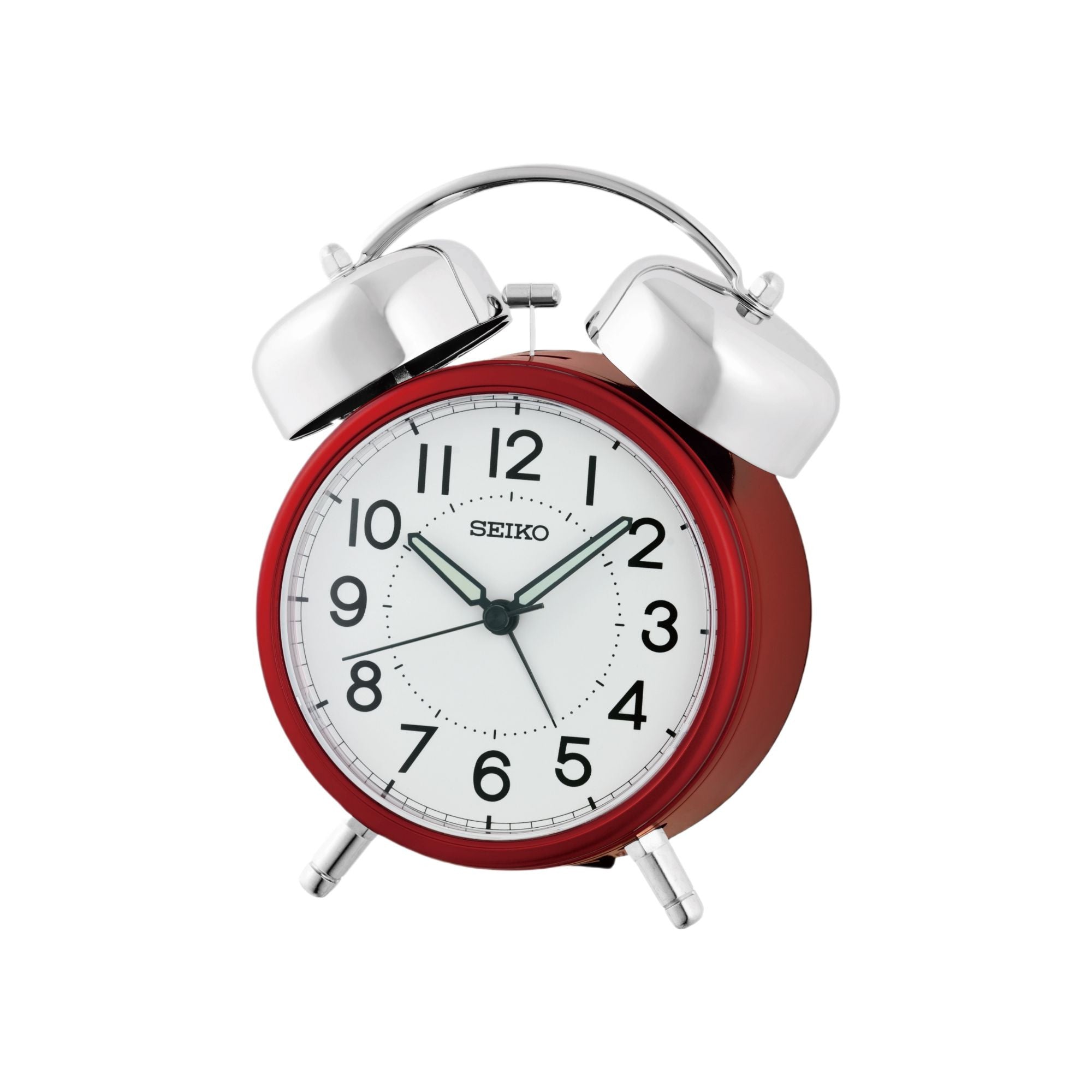 QHK063R Seiko Table Clock x Analog ft. Bedside QHK063 QHK-063 – Watch ...