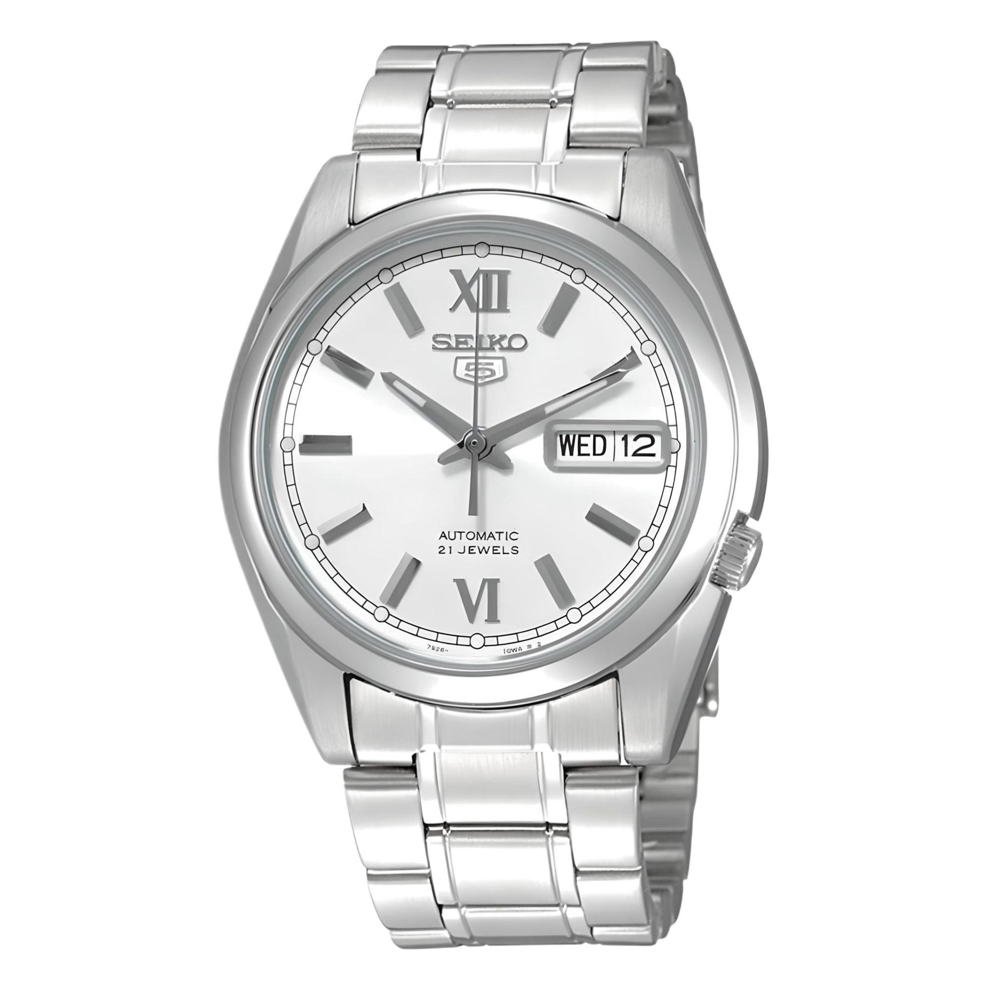 SNKL51K1 Seiko 5 x Automatic ft. Retro Vintage Men Formal Round Water ...