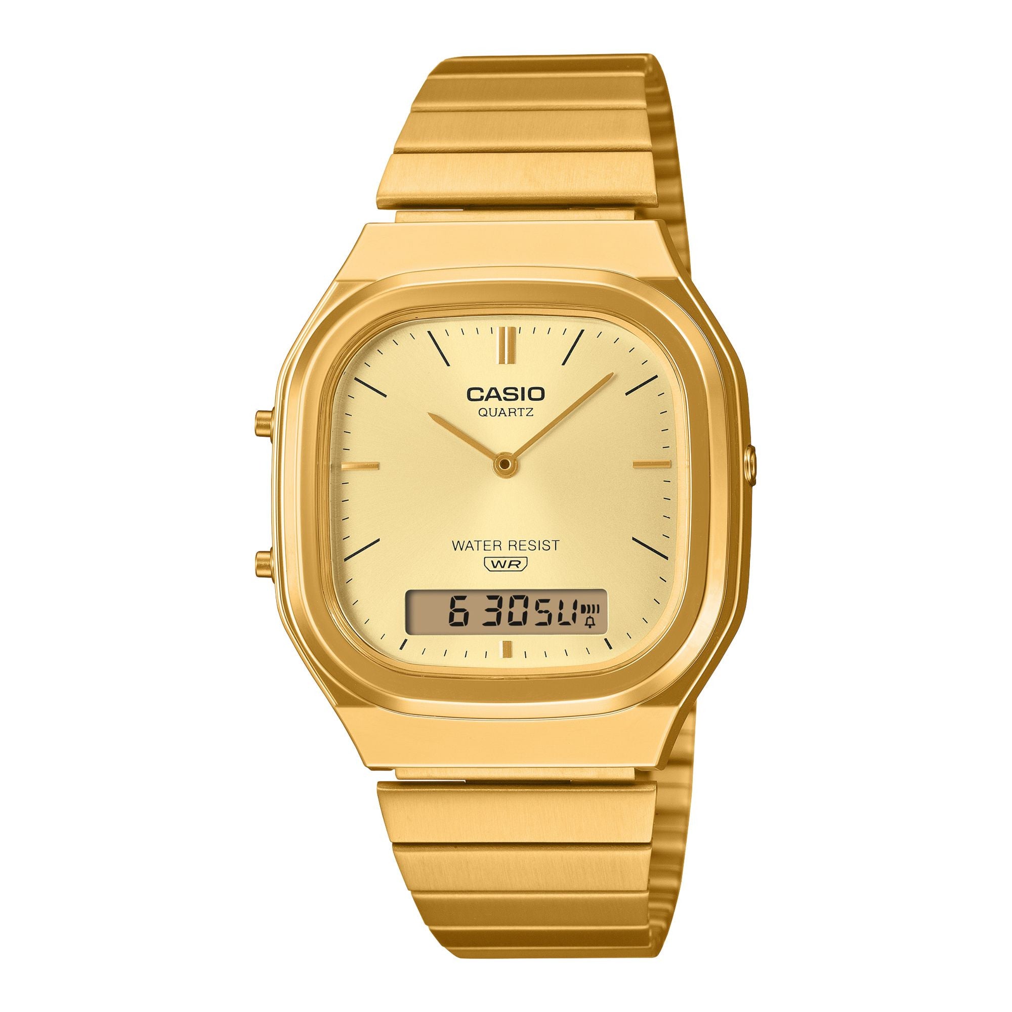 AQ-240EG-9A Casio General x Ana-Digi ft. Vintage aka Modern Twist Men ...