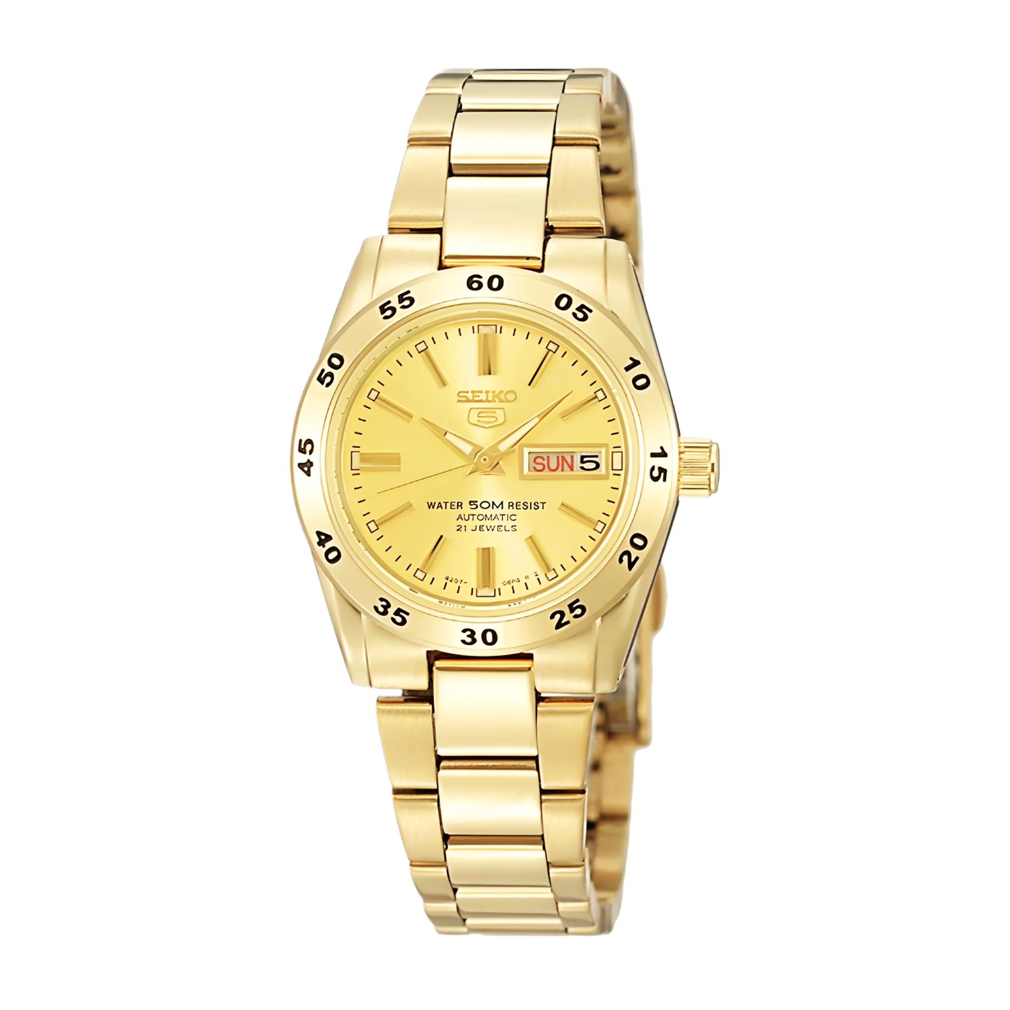 SYMG44K1 Seiko 5 x Automatic ft. Retro Sports Women Formal Round 50m ...