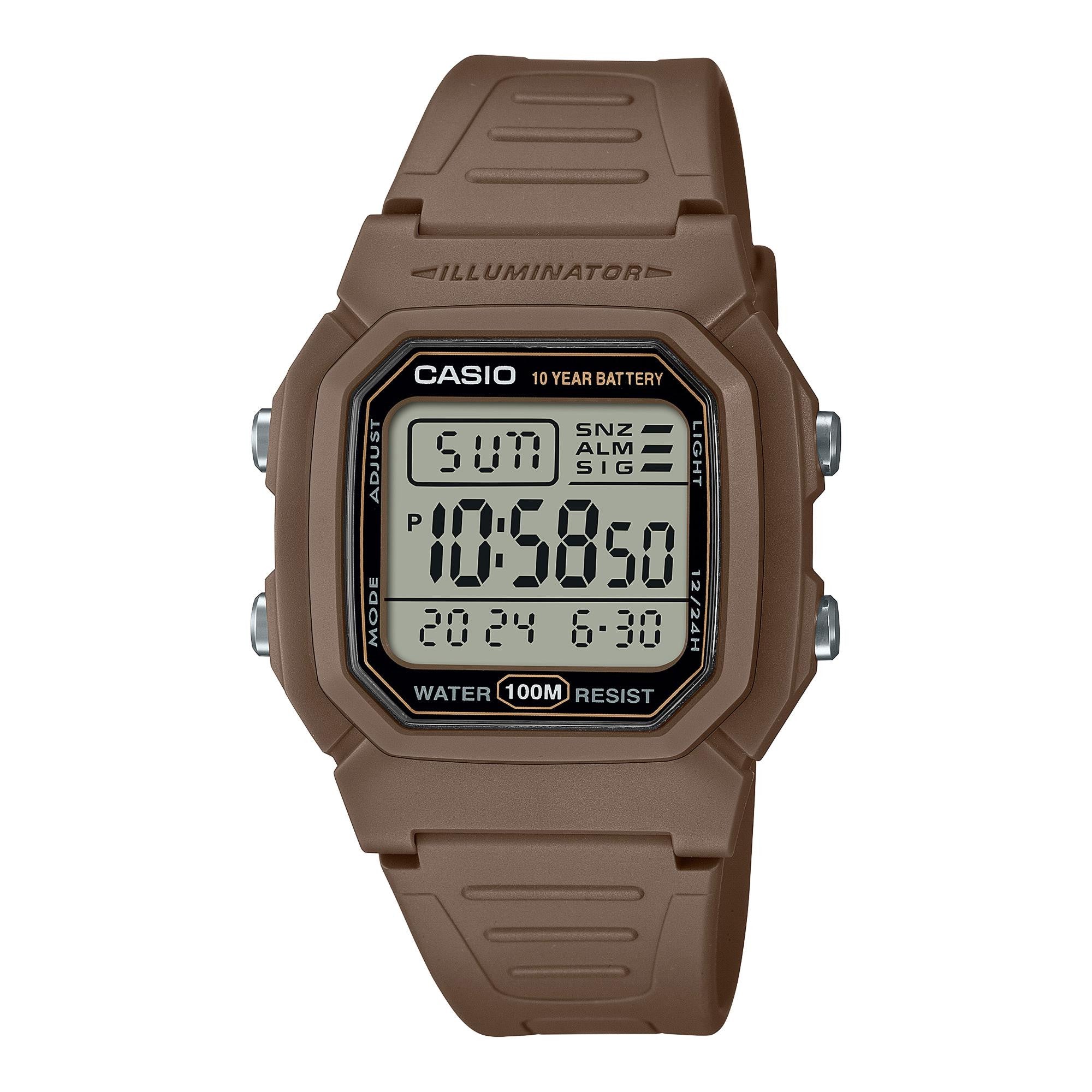 W-800H-5A Casio General x Digital ft. Illuminator Men Casual Sports ...