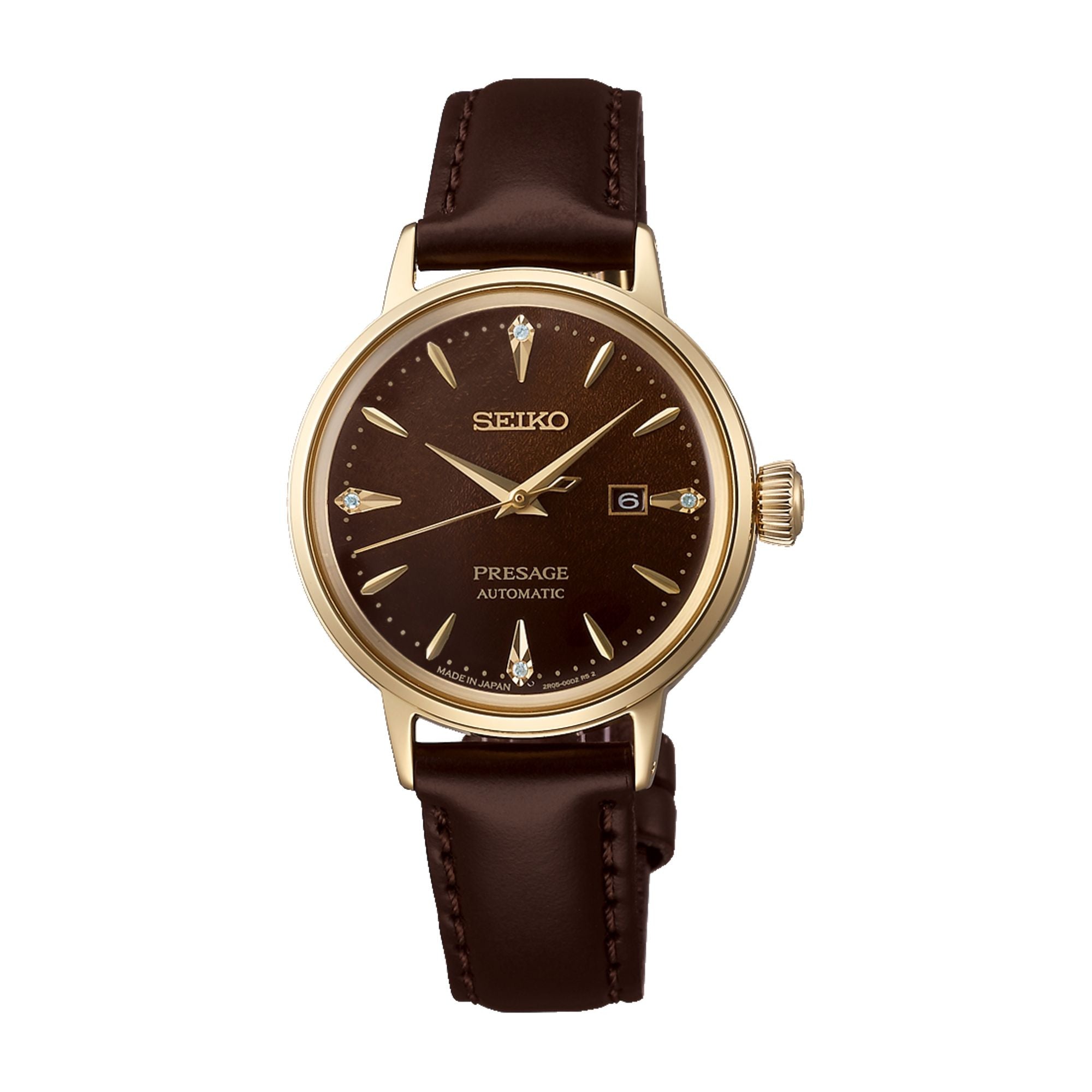 Seiko Presage x Automatic ft. Cocktail Time Women Formal Round 50m ...