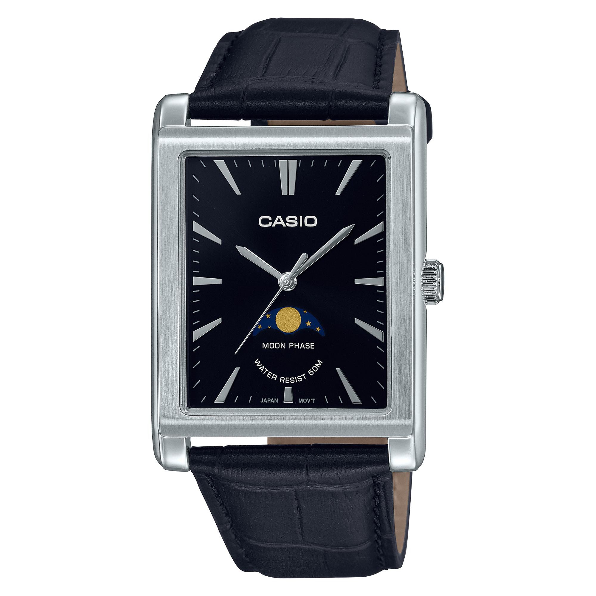 MTP-M105L-1A Casio General x Analog ft. Moon Phase Men Casual Formal ...