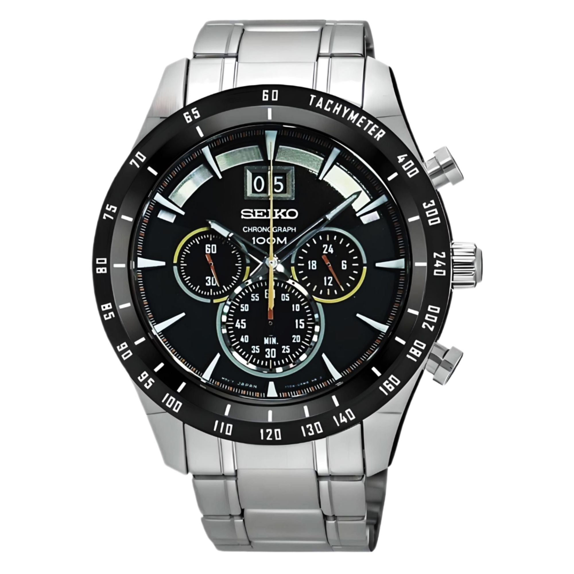 SPC169P1 Seiko Criteria x Analog ft. Chronograph Men Formal Round 100m ...
